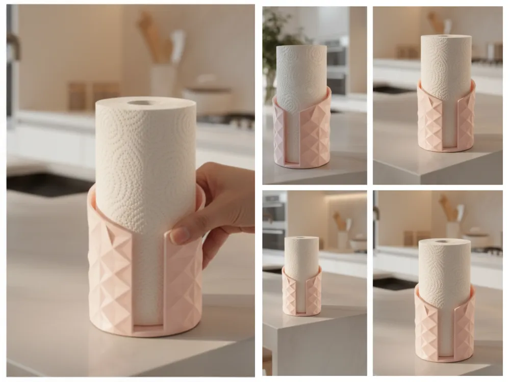 Paper Towel Holder V2 by 3D Paint Lab MakerWorld: Download Free 3D Models