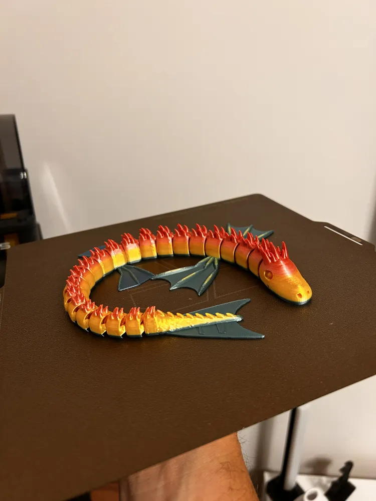 Articulated sea dragon - Free 3D Print Model - MakerWorld