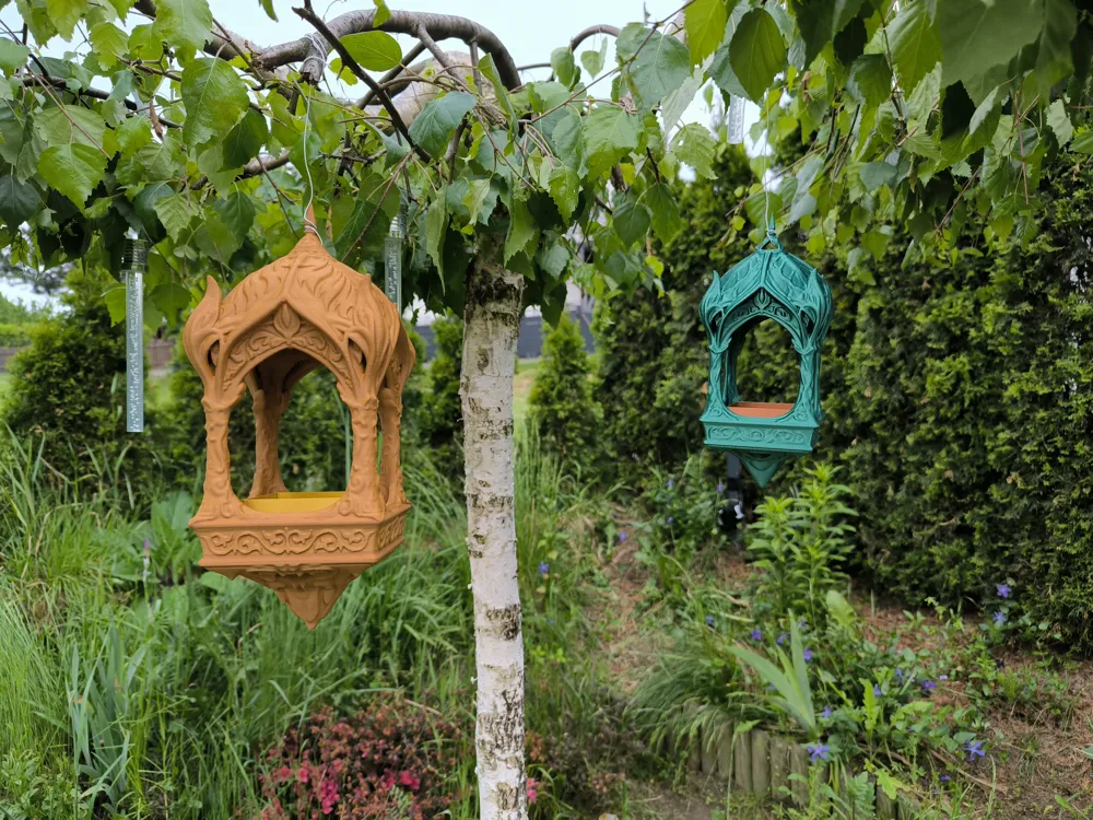 Elvish Bird Feeder by Sevro MakerWorld: Download Free 3D Models