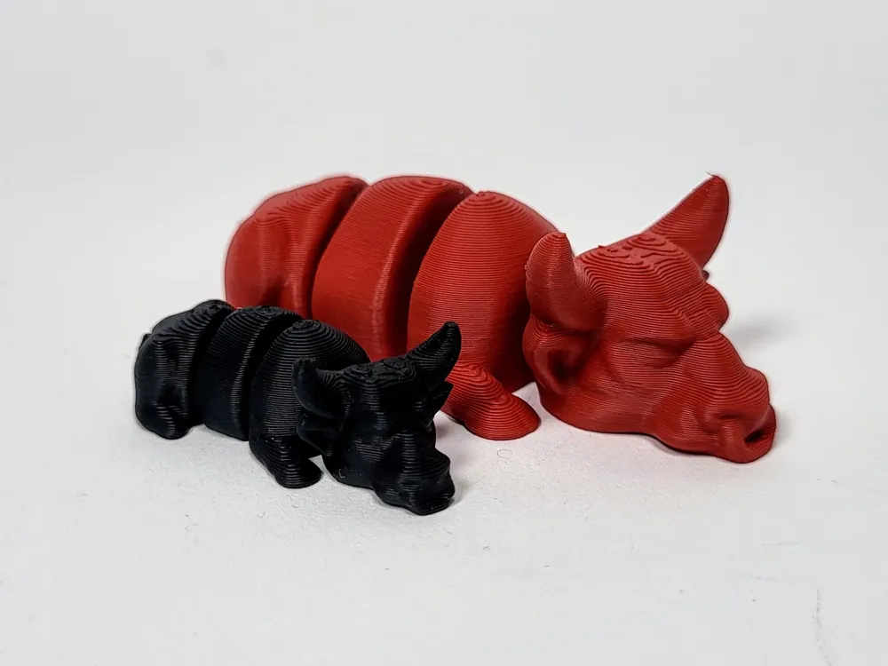 Articulated Mighty Bull - Strong Joints - Free 3D Print Model - MakerWorld