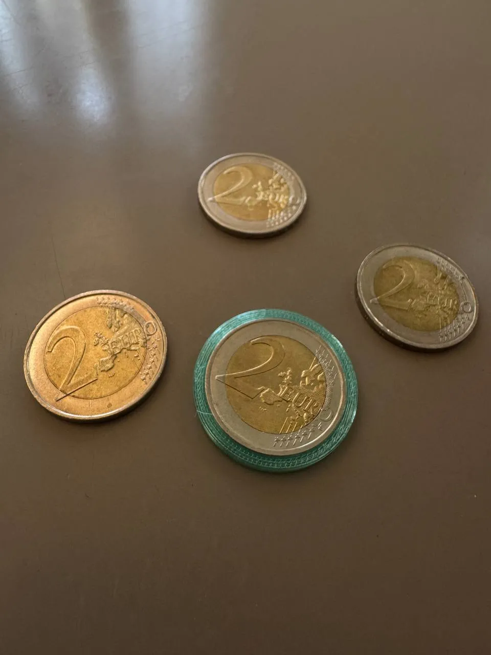 2 euro minimal coin display holder by DimaMakerWorld: Download Free 3D ...
