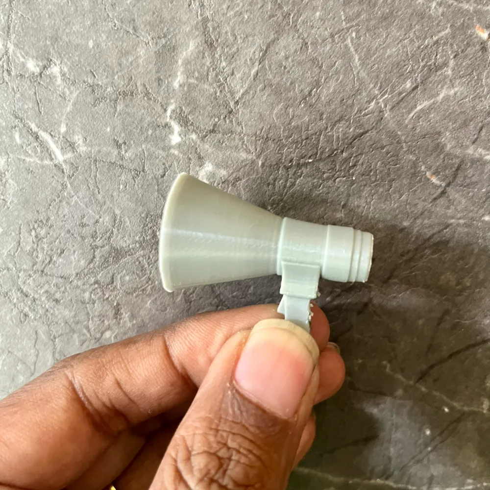 Megaphone for 1/12 Scale Action Figures - GI Joe by adityastar - MakerWorld