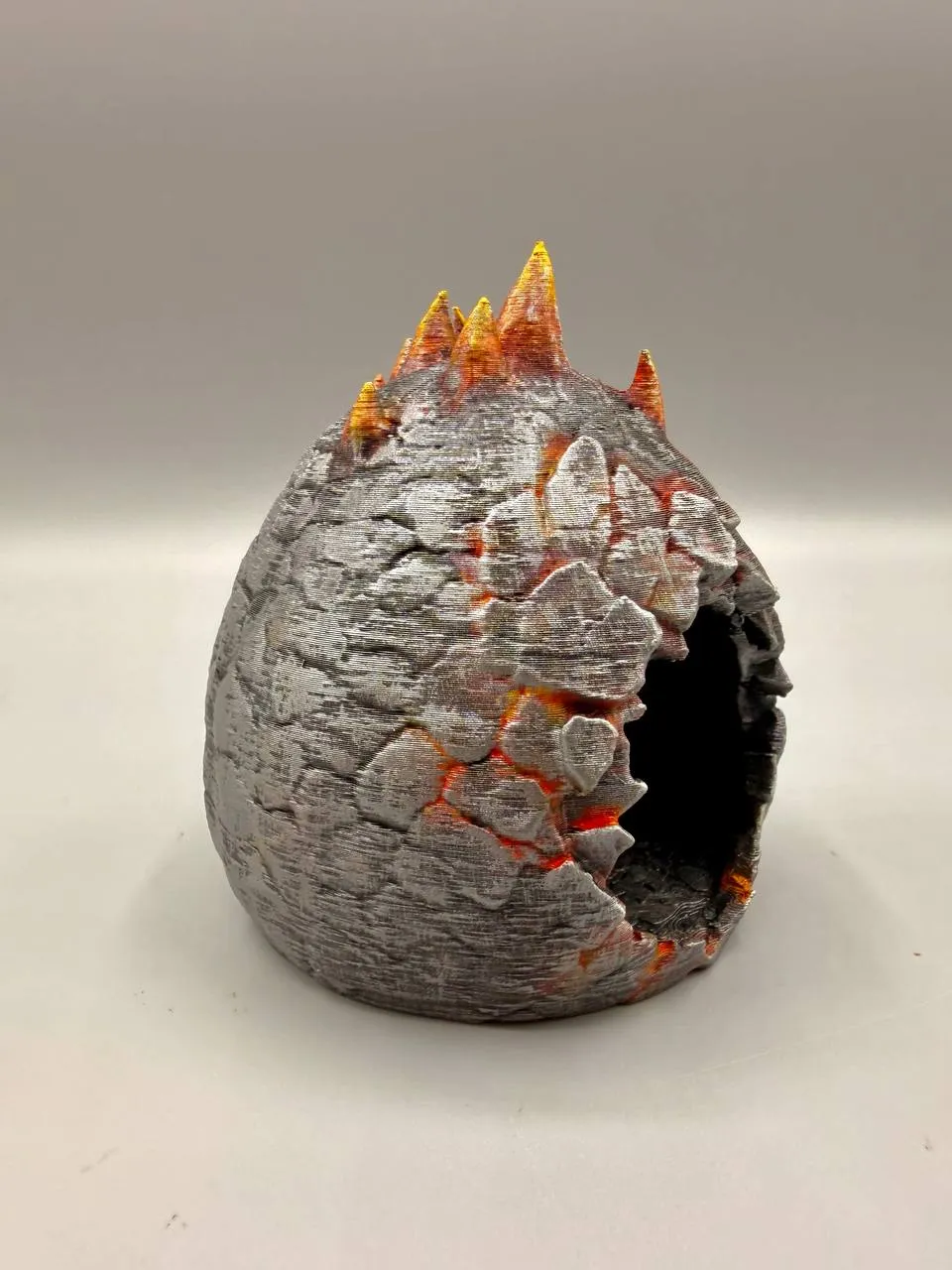 Fire Dragon Egg - Free 3D Print Model - MakerWorld