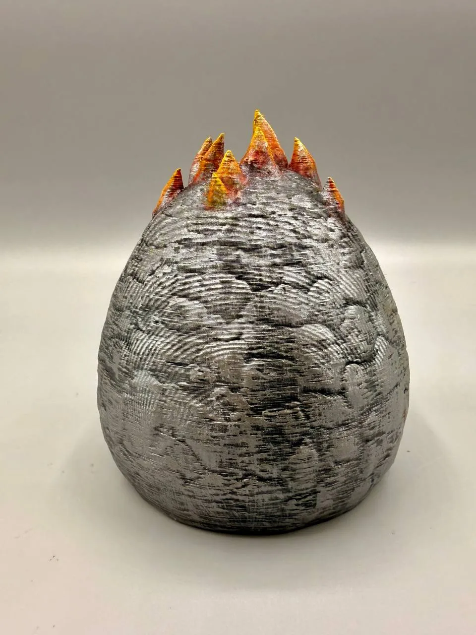 Fire Dragon Egg - Free 3D Print Model - MakerWorld