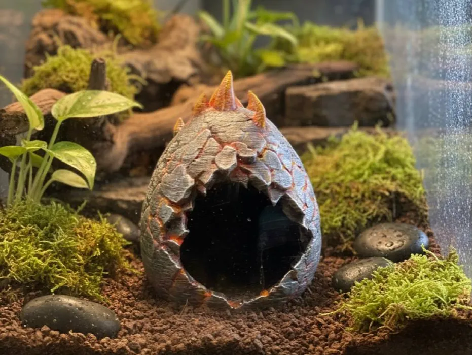 Fire Dragon Egg - Free 3D Print Model - MakerWorld