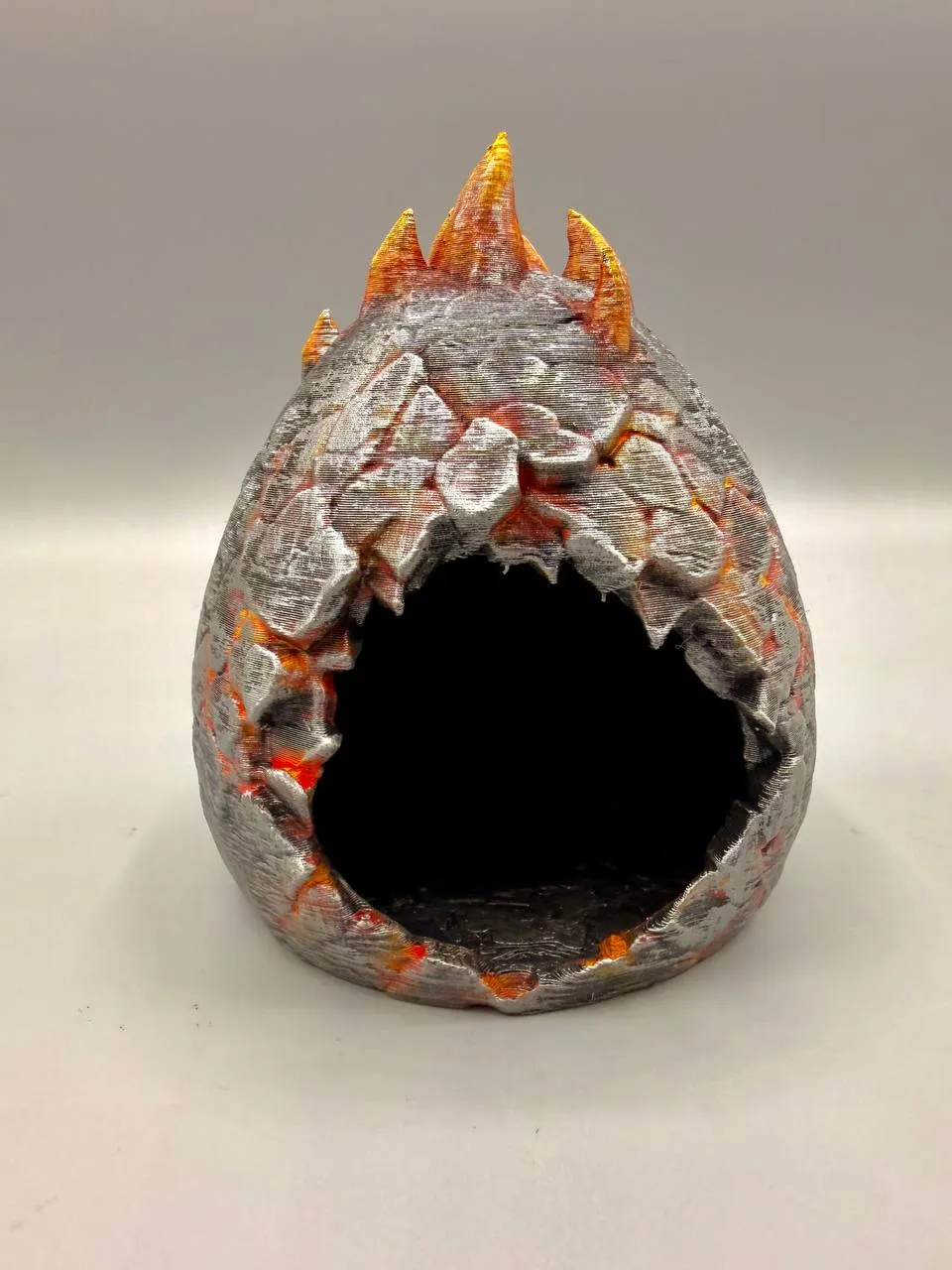 Fire Dragon Egg - Free 3D Print Model - MakerWorld