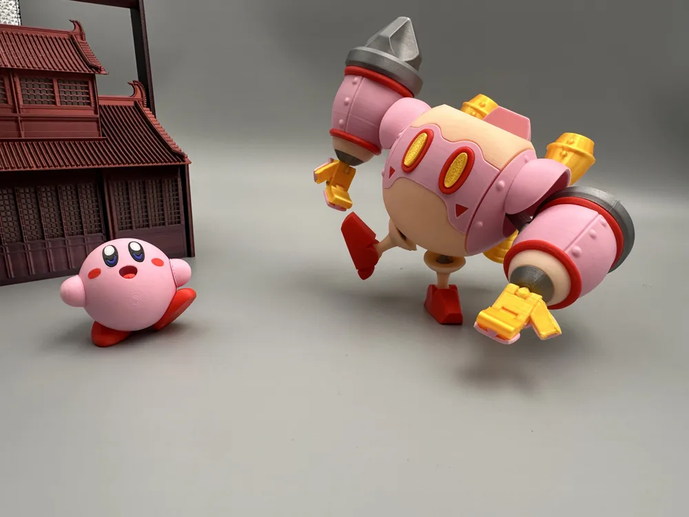 Kirby Mechanical Planet | Articulated Toy 1.2 Upgrade | NO AMS/Glue ...