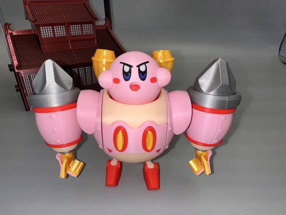 Kirby Mechanical Planet | Articulated Toy 1.2 Upgrade | NO AMS/Glue ...