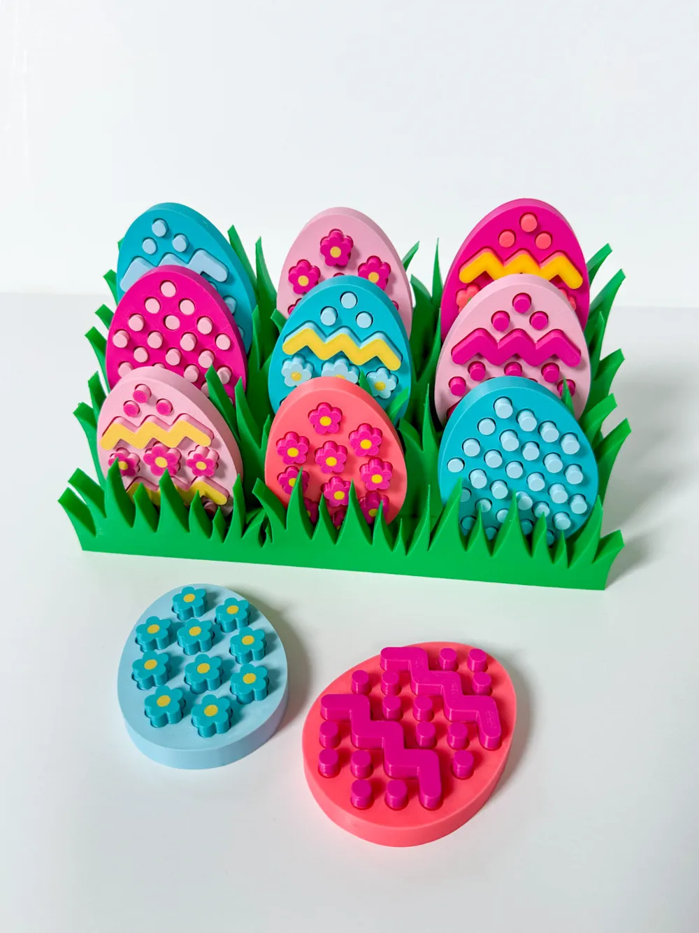 Easter Egg Fidgets (2 Styles) by 3DPmom MakerWorld: Download Free 3D Models