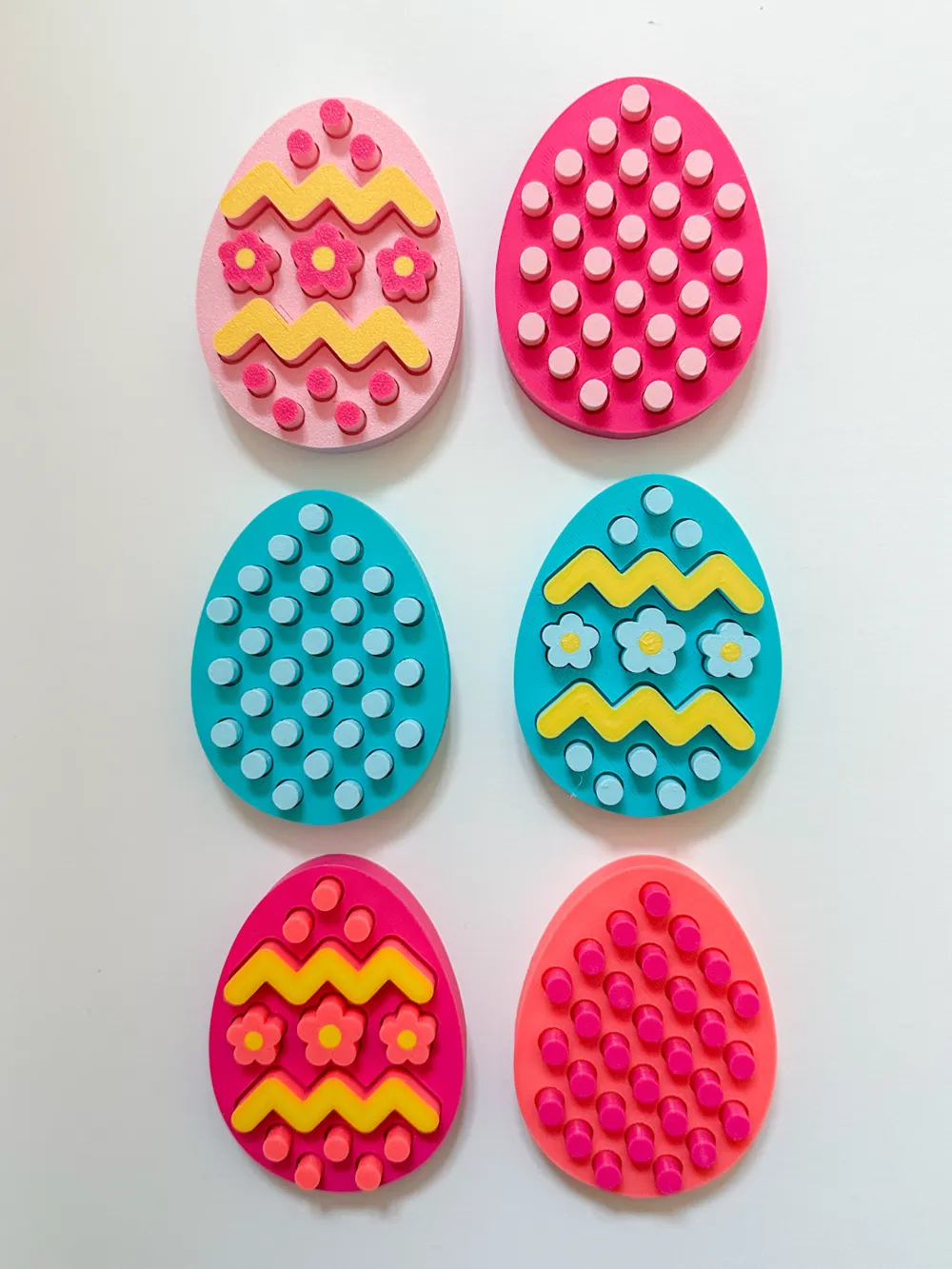 Easter Egg Fidgets (2 Styles) by 3DPmom MakerWorld: Download Free 3D Models