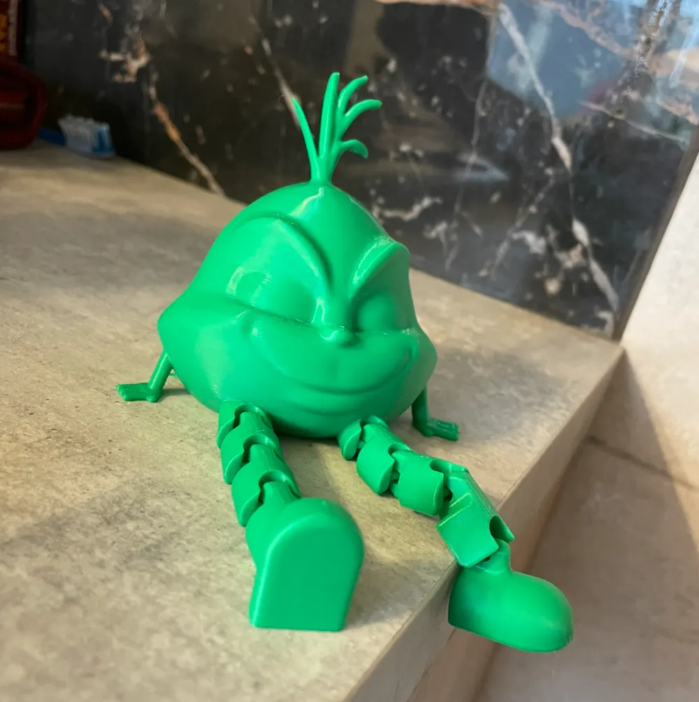 Articulated Grinch by VASEE MakerWorld: Download Free 3D Models