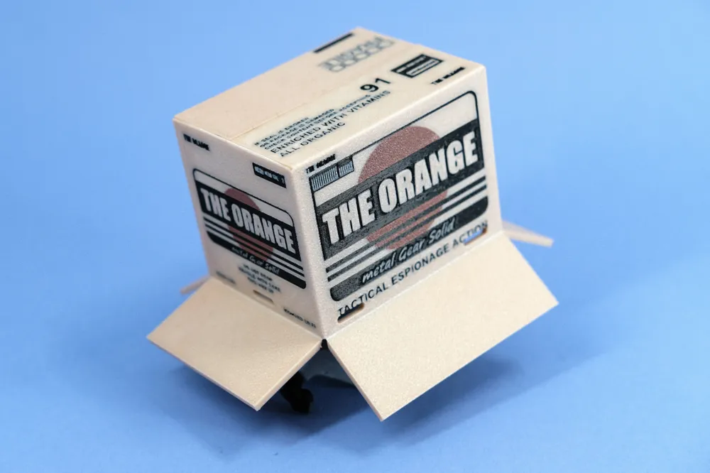 Metal Gear Solid Cardboard Figurine by Sakul - MakerWorld