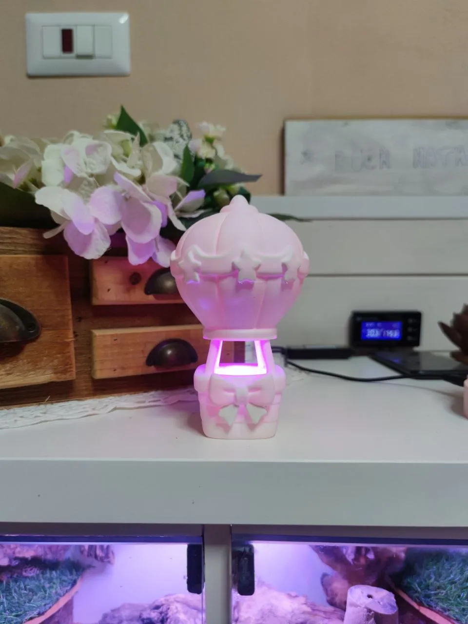 Light-Up Christmas Hot Air Balloon RGB LED KC020 by Eclipse 3D MakerWorld: Download Free 3D Models