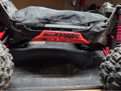 Xmaxx Nerf Bars with 2 the xMAXX text - Free 3D Print Model - MakerWorld