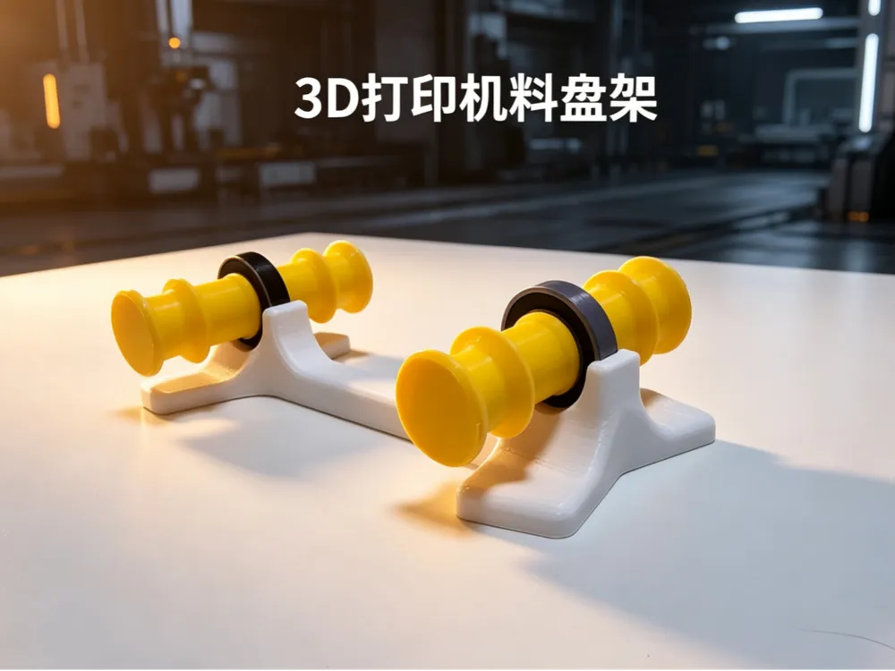 two-bearing spool holder - Free 3D Print Model - MakerWorld