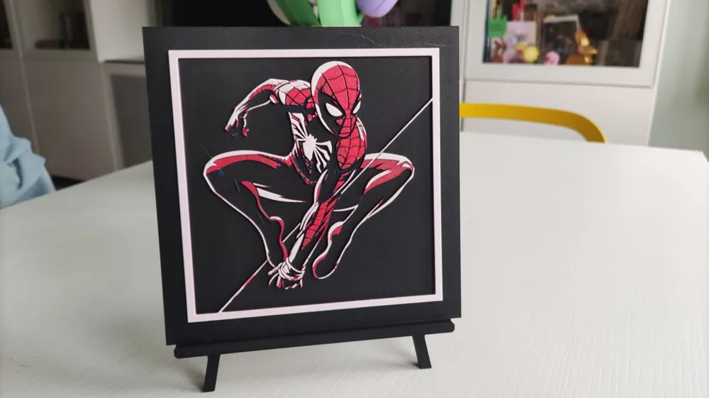 Spiderman HueForge by miziomon - MakerWorld