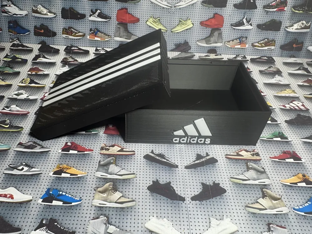 Small Adidas Shoe Box - Black Version - NO AMS by JDESIGNZ MakerWorld ...