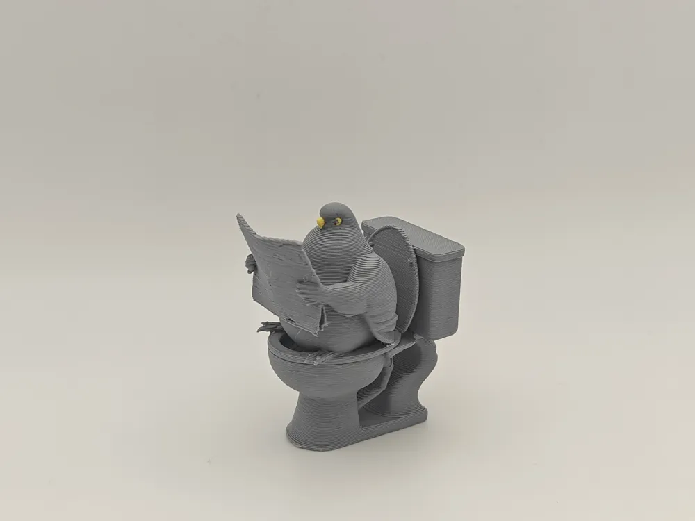 Meddling Pigeon Brainrot by TuttoLandPrintMakerWorld: Download Free 3D ...