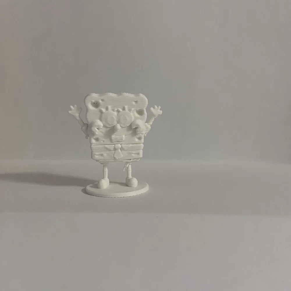 Cute SpongeBob Standing Pose - Desktop Ornament Cartoon Children's Toy ...
