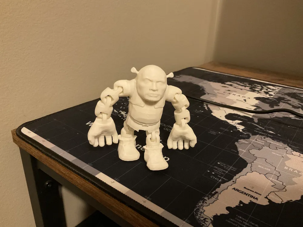 Articulated Shrock Remixed by ActuallyAbot MakerWorld: Download Free 3D Models