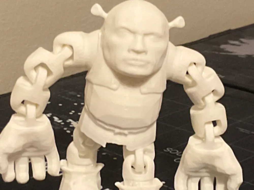 Articulated Shrock Remixed by ActuallyAbot - MakerWorld