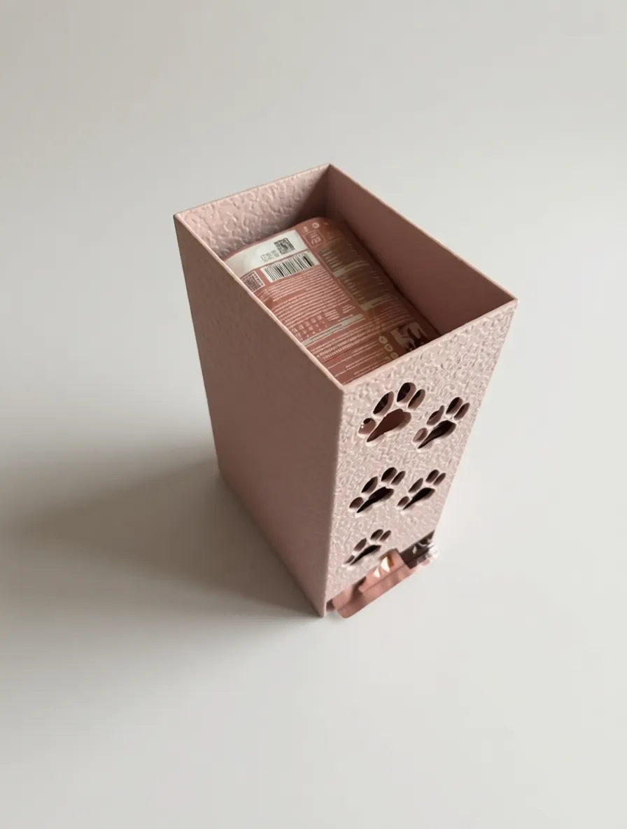 Pet Food Pouch Dispenser - Free 3D Print Model - MakerWorld