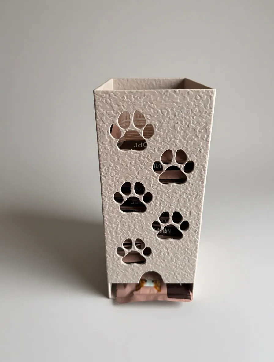 Pet Food Pouch Dispenser - Free 3D Print Model - MakerWorld
