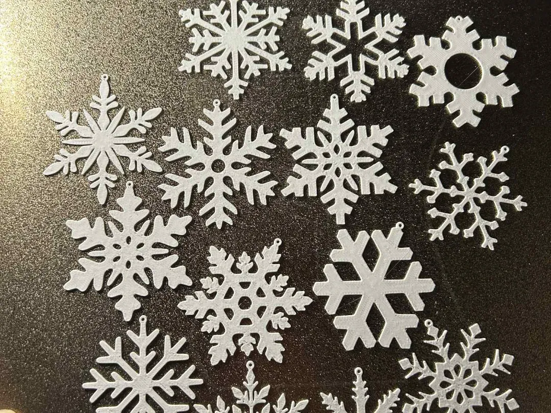 Snow Flakes by PokeGeorg MakerWorld: Download Free 3D Models