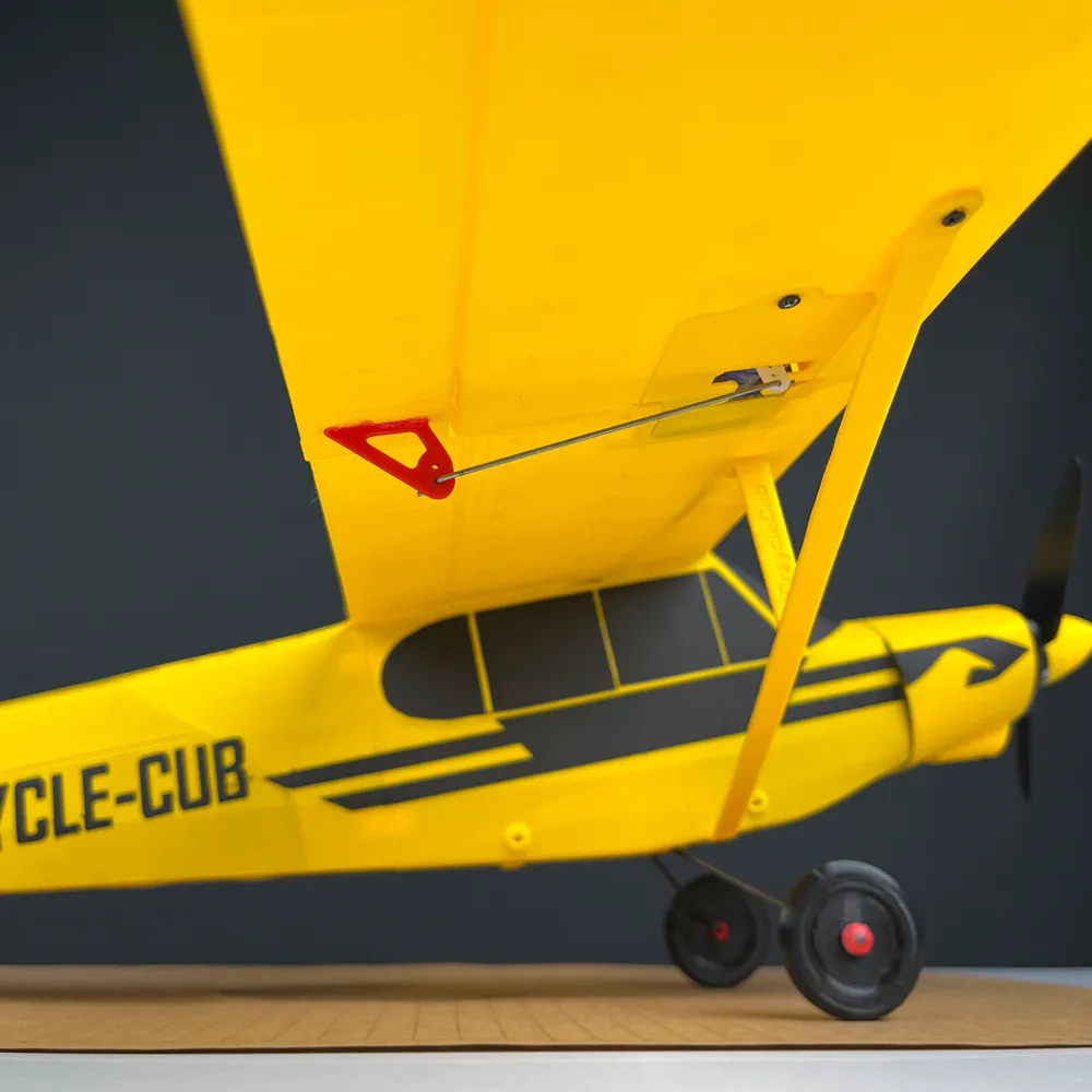 CraycleCub V2 800 mm FPV Trainer Plane - Test File - Free 3D Print ...