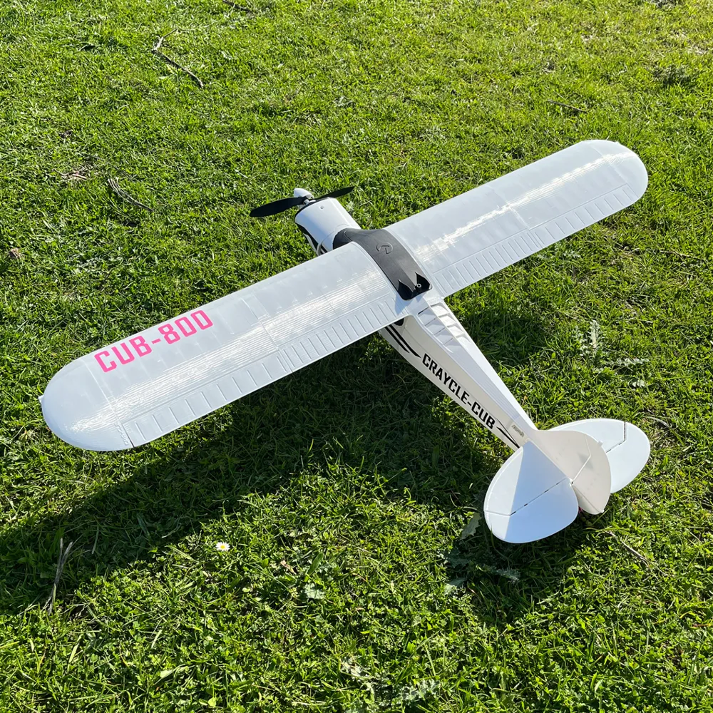 CraycleCub V2 800 mm FPV Trainer Plane - Test File - Free 3D Print ...