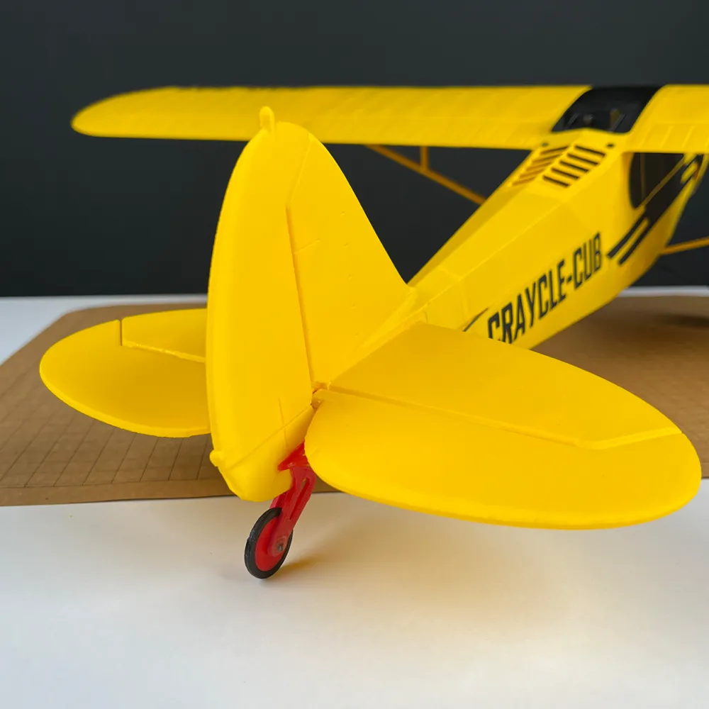 CraycleCub V2 800 mm FPV Trainer Plane - Test File - Free 3D Print ...