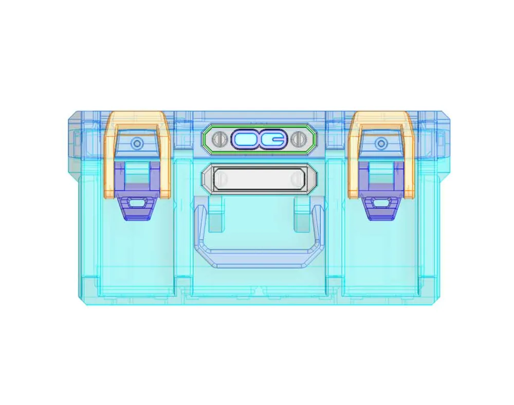 4x4 16 Bin12U Gridfinity Box For Stuff Ver 3.3 by mystoopidstuff ...