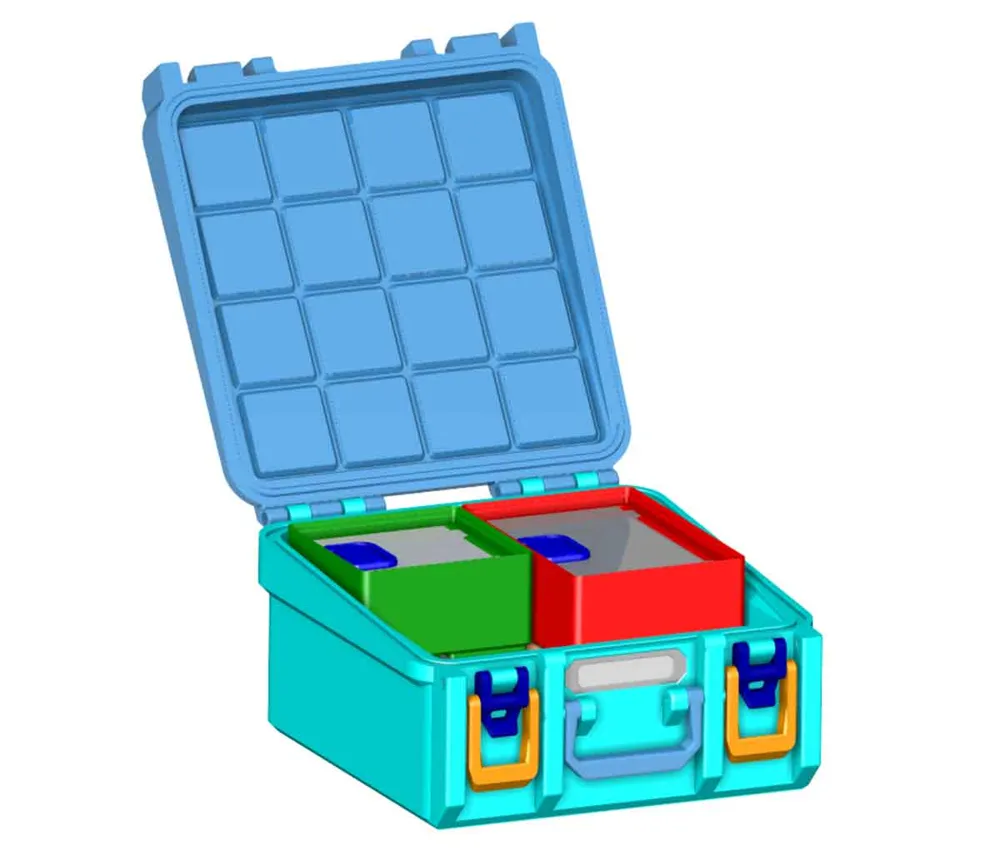 4x4 16 Bin12U Gridfinity Box For Stuff Ver 3.3 by mystoopidstuff ...