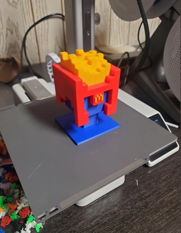 Fry Helmet Stand by Plasma_3DMakerWorld: Download Free 3D Models