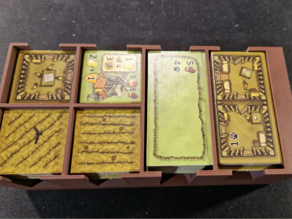 Agricola Family Game Inlay by Denis M. - MakerWorld