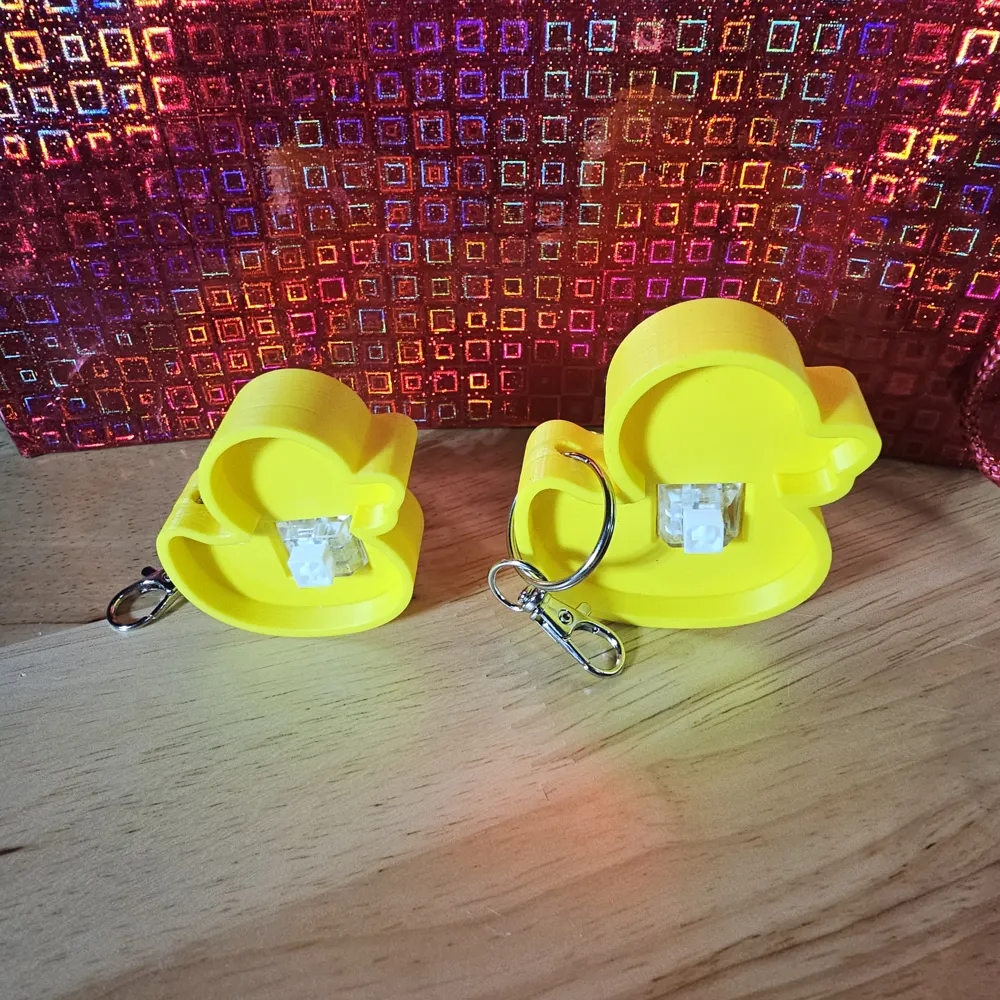 Royal Caribbean Cruising Duck clicker Keychain - Free 3D Print Model ...