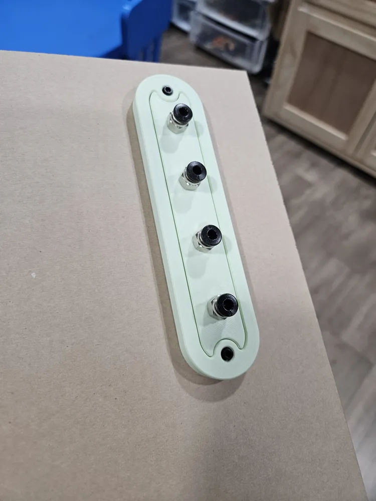 Flashforge AD5X PTFE Bulkhead Passthrough - Free 3D Print Model ...