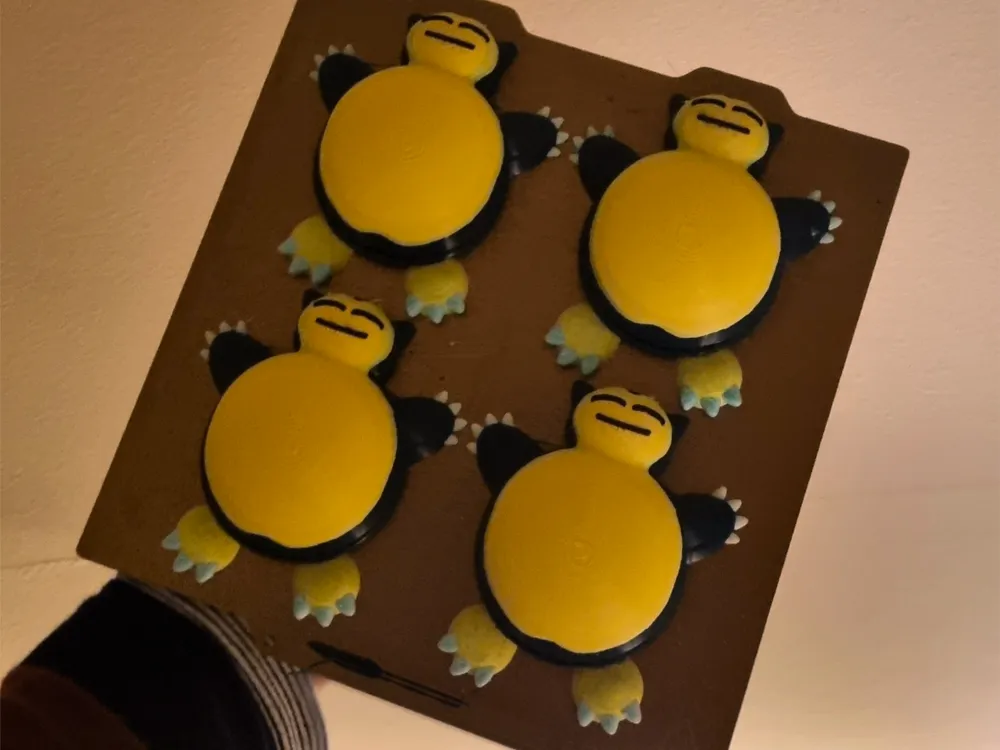 Sleeping Snorlax - Pokemon - Free 3D Print Model - MakerWorld