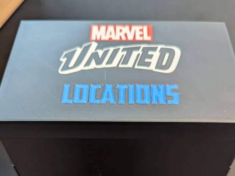 Marvel United Locations Box by MikeGyver - MakerWorld