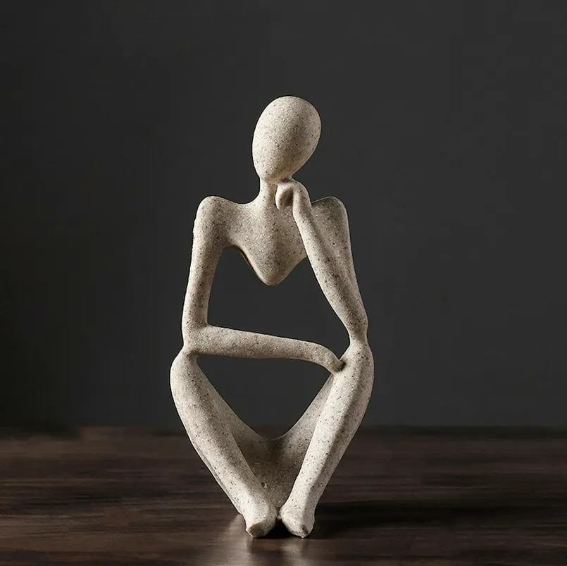 Abstract Nordic thinking statues (Set) by Affiliate MakerWorld ...