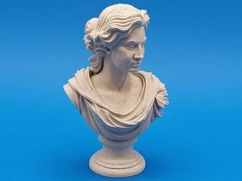 Bust of a Noble Woman from ancient Rome - Free 3D Print Model - MakerWorld