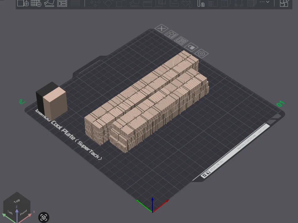 HO Scale Banded Lumber Load 60' Bulkhead Flat Cars - Free 3D Print ...