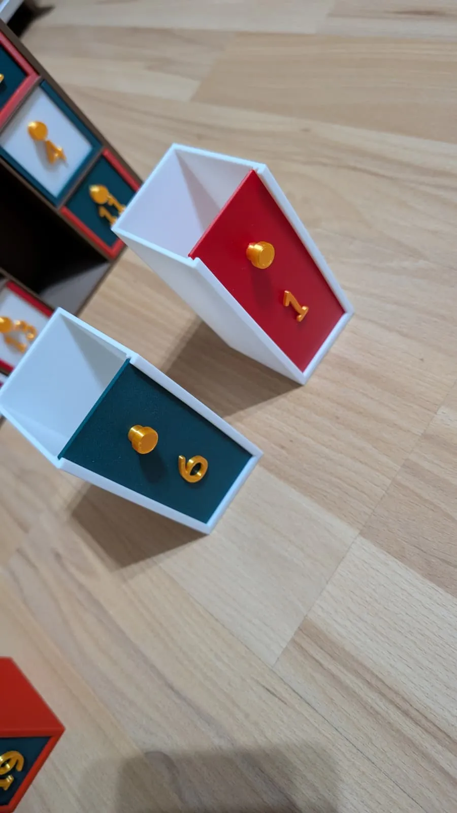 3D advent calender form of a house with 24 Boxes by DavidePrime ...