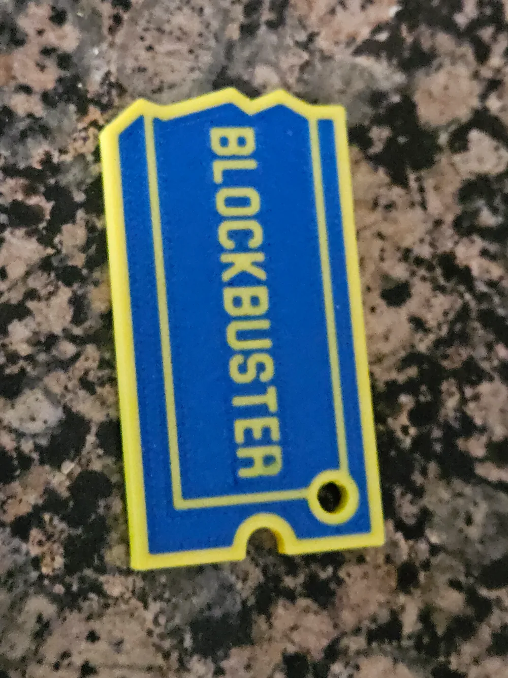 2-sided Blockbuster Key Chain by Bokkins' Workshop - MakerWorld