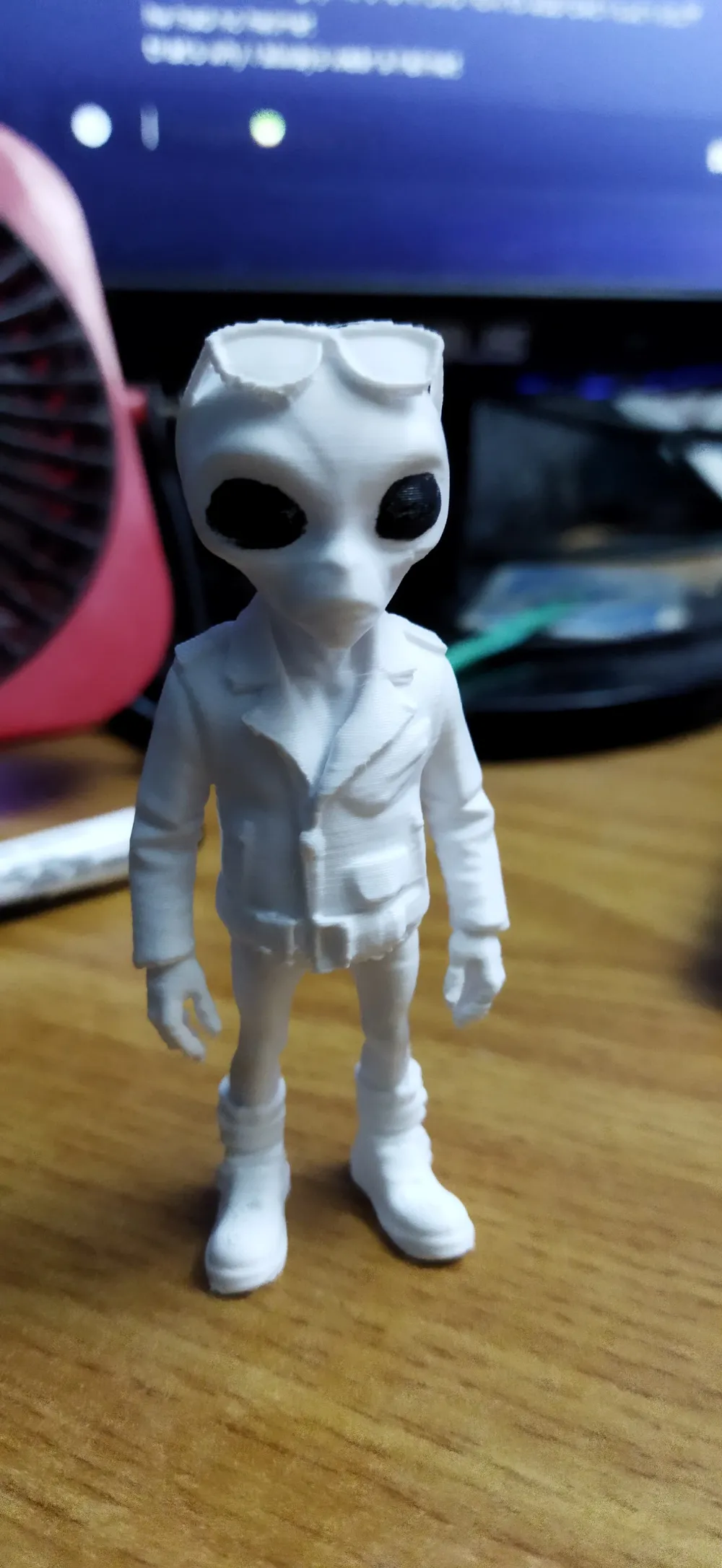 Badass Alien Biker by MiguelJasus MakerWorld: Download Free 3D Models