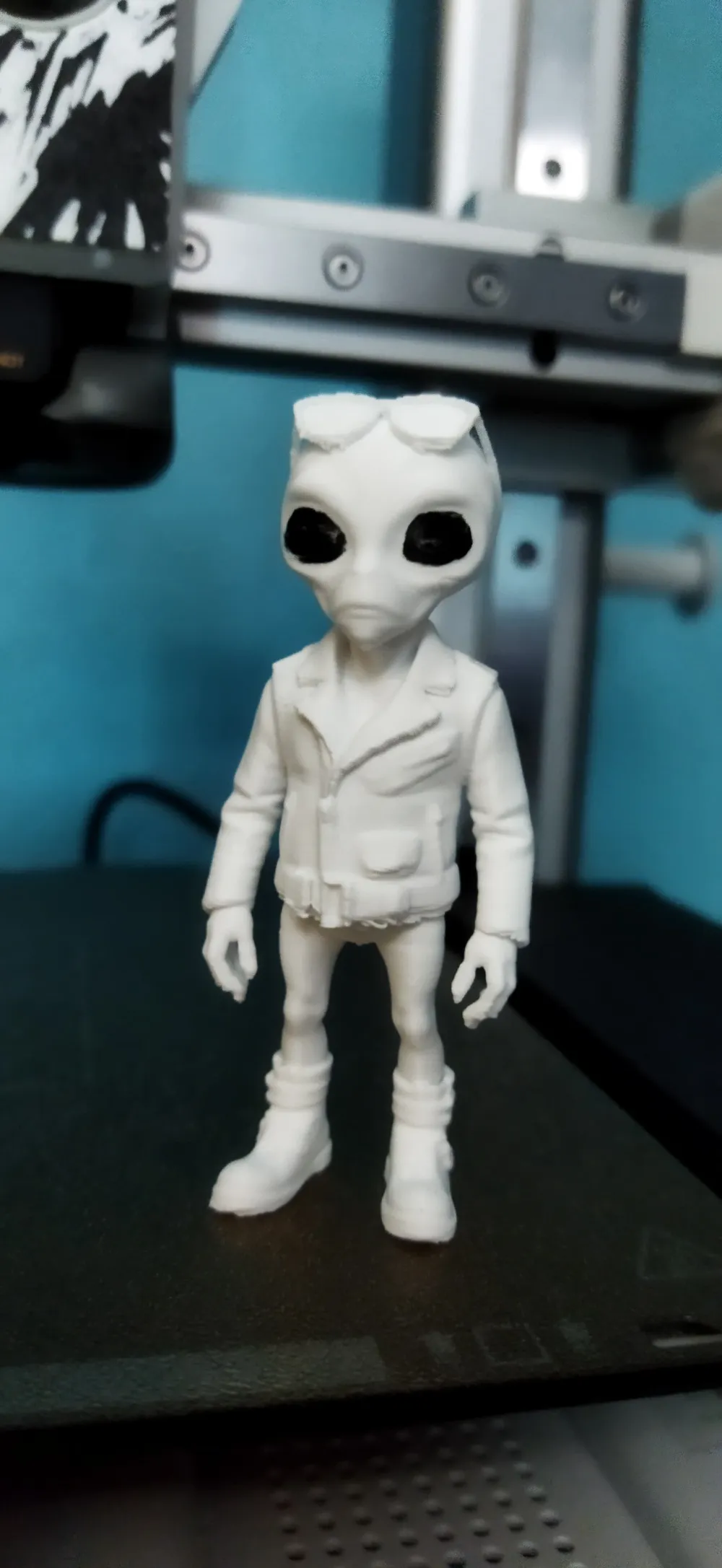 Badass Alien Biker by MiguelJasus MakerWorld: Download Free 3D Models