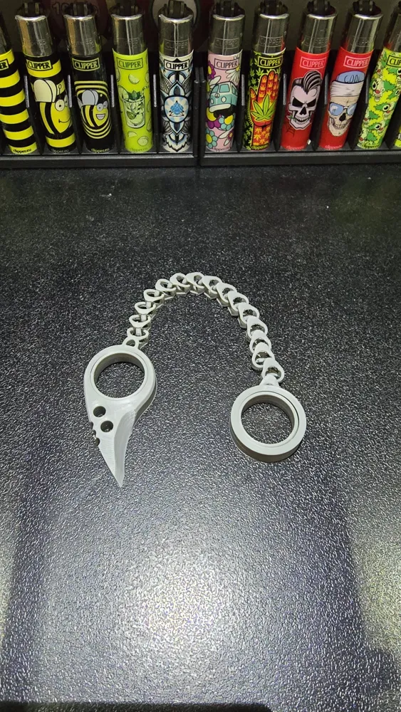 Fidget Blade/Boxcutter Chained Rings by Wolf 3DMakerWorld: Download ...
