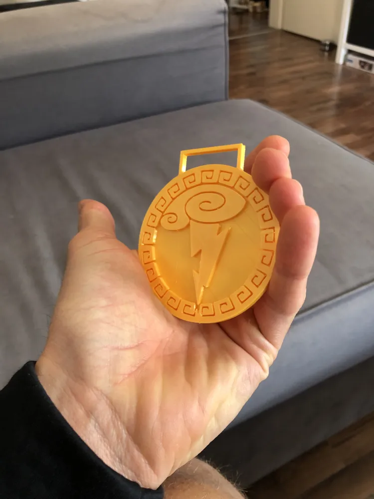 Symbol of the Gods – Hercules Amulet - Free 3D Print Model - MakerWorld