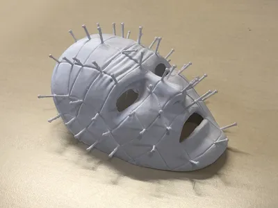 Hellraiser Pinhead Mask by stefanobaraldo1 MakerWorld: Download Free 3D ...