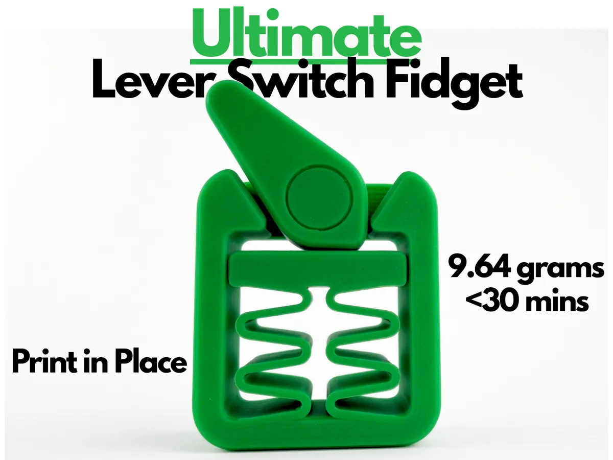 Ultimate Lever Switch Fidget (Print in place) - Free 3D Print Model ...